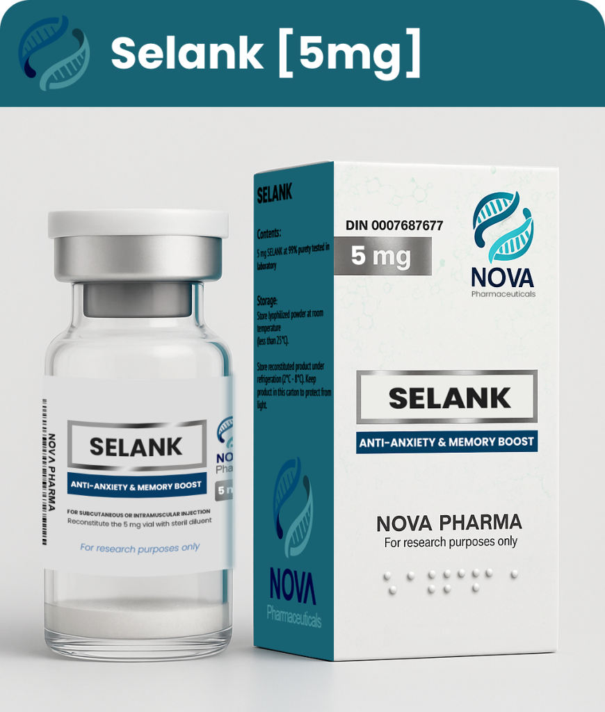 Selank (5mg) – Buy Peptides for Scientific Research and Development.